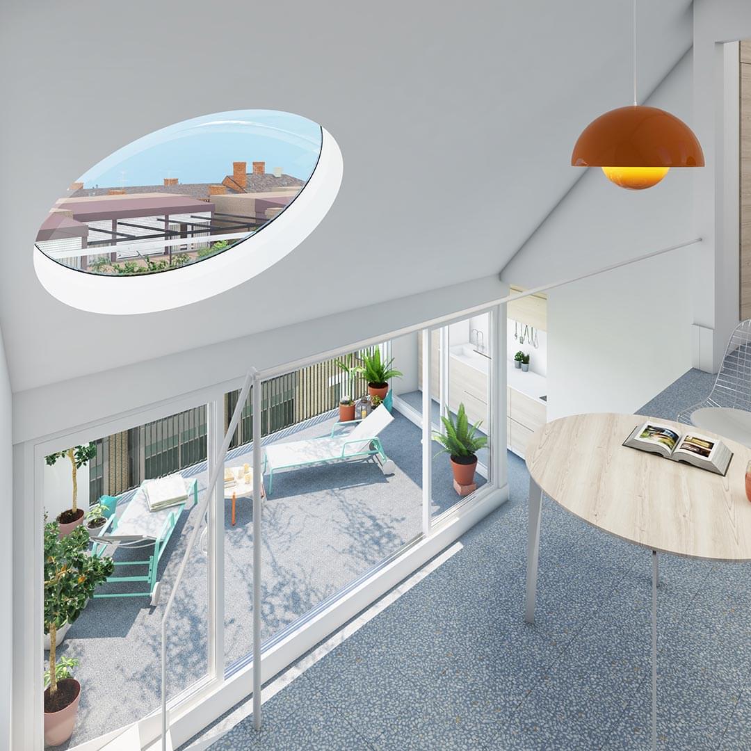 Obra nueva Edificio Genciana en Madrid