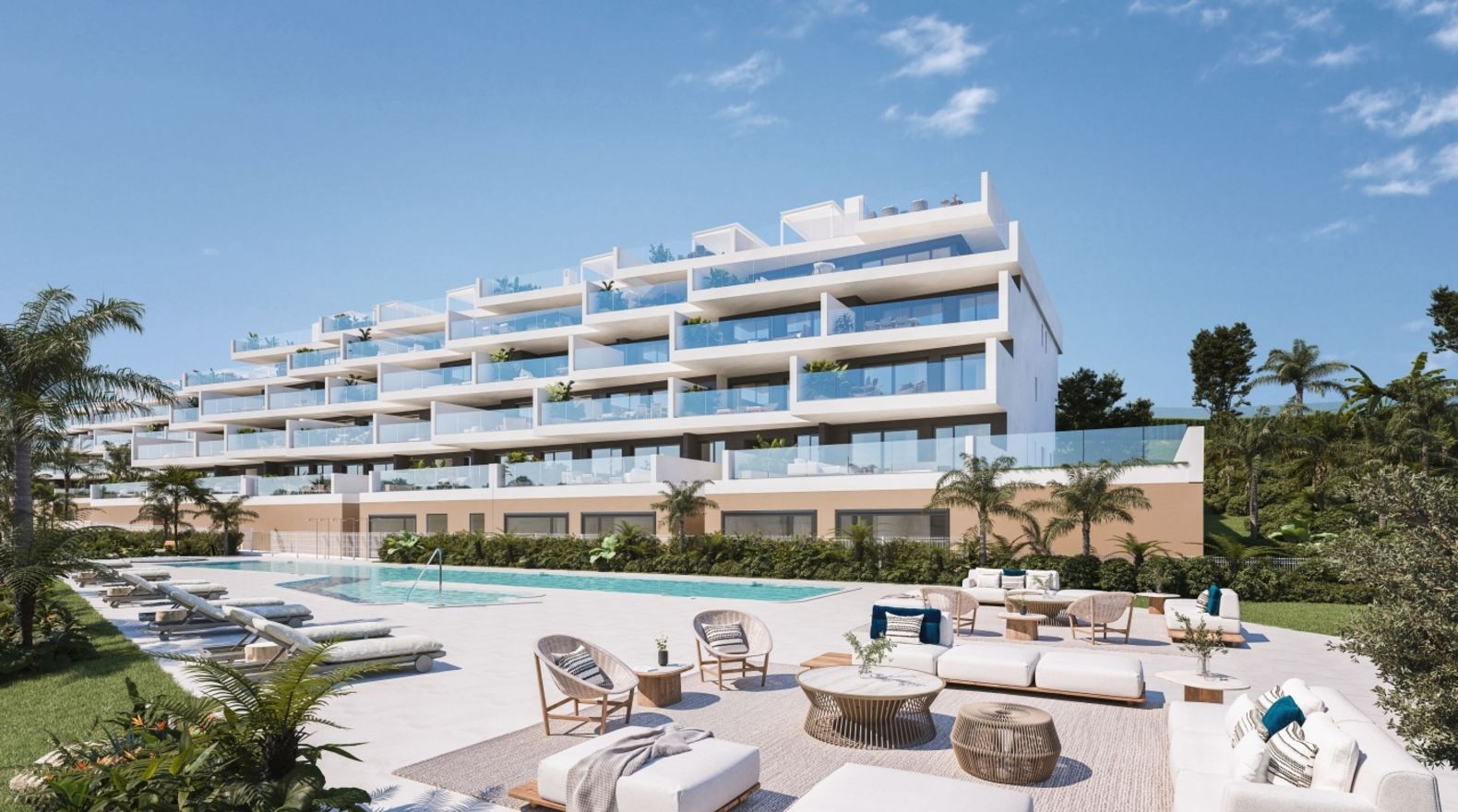 Apartamento nuevo con 3 habs. en PURE SUN I - II, Manilva